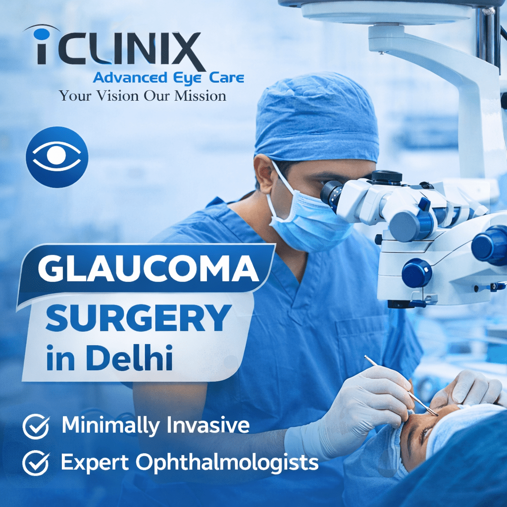 When & Where To Get Best Glaucoma Surgery in Delhi | iClinix